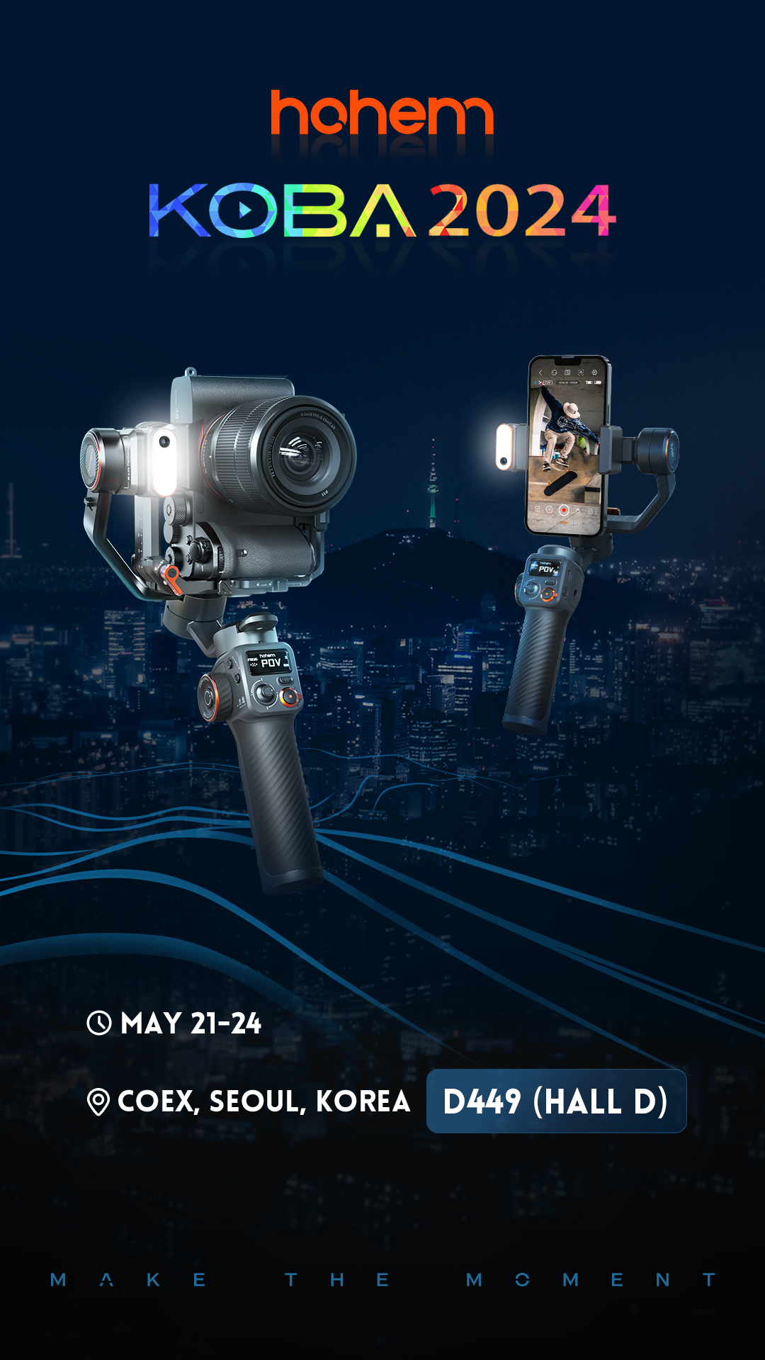 Hohem - Official Website - Gimbal, Gimbal Stabilizer, Phone Gimbal ...
